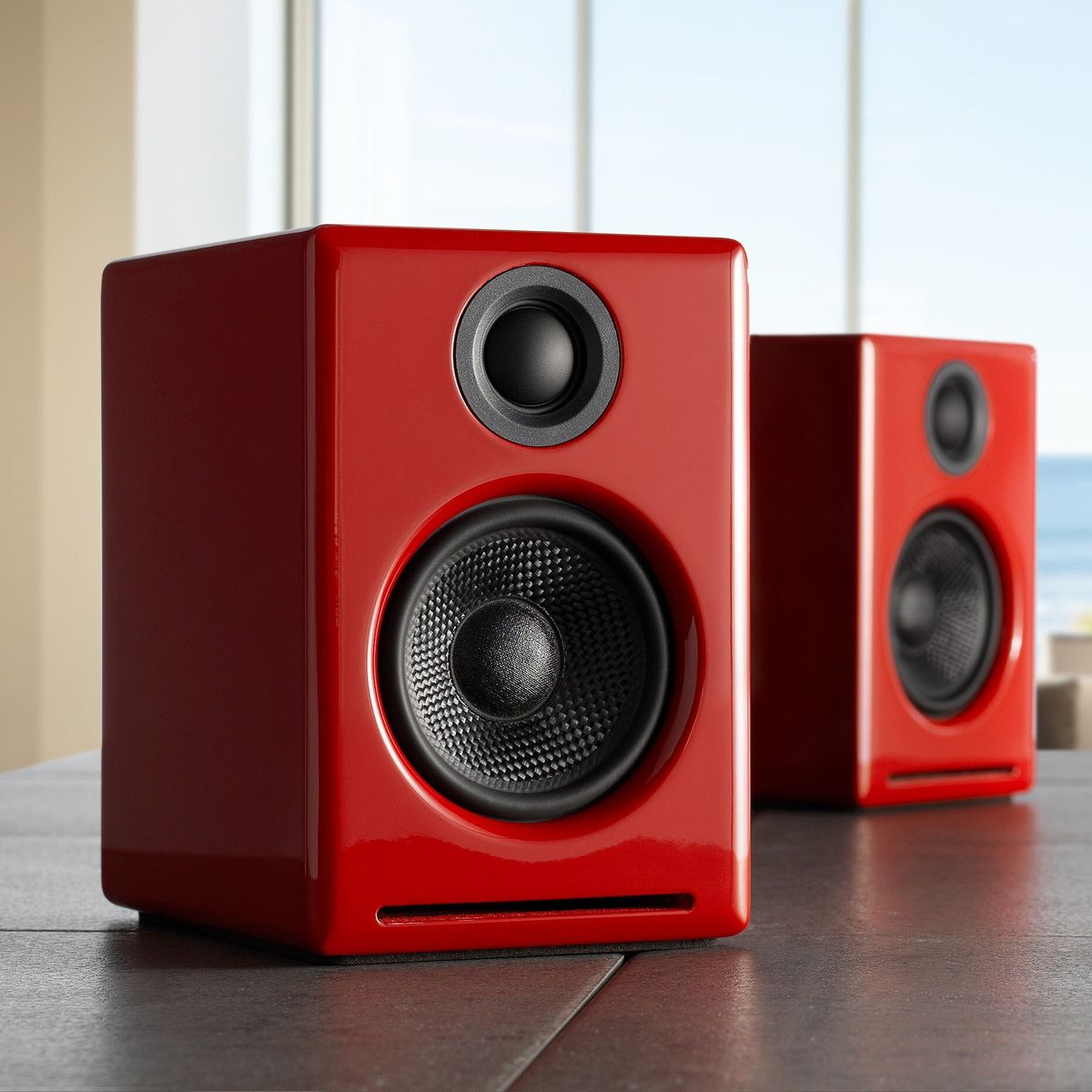 audioengine | A2+ 藍牙有源喇叭（紅色）｜藍牙喇叭｜桌上喇叭｜音箱｜音響｜音樂播放器｜擴音器 | HKTVmall 香港最大網購平台