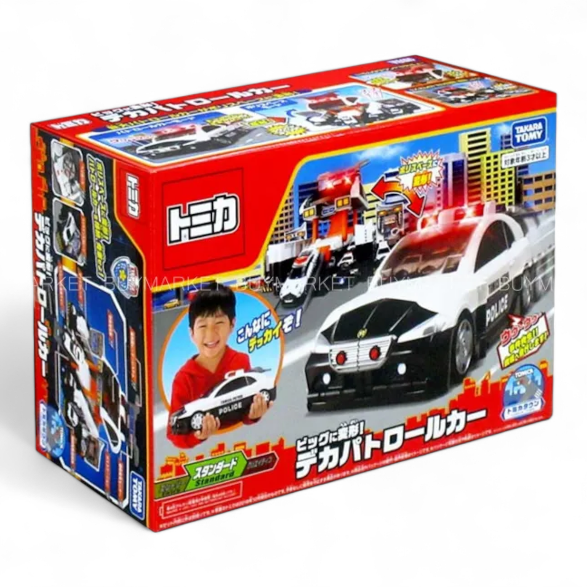 TOMICA | Takara Tomy Tomica World Transform Big Patrol police car 特大警車 ...