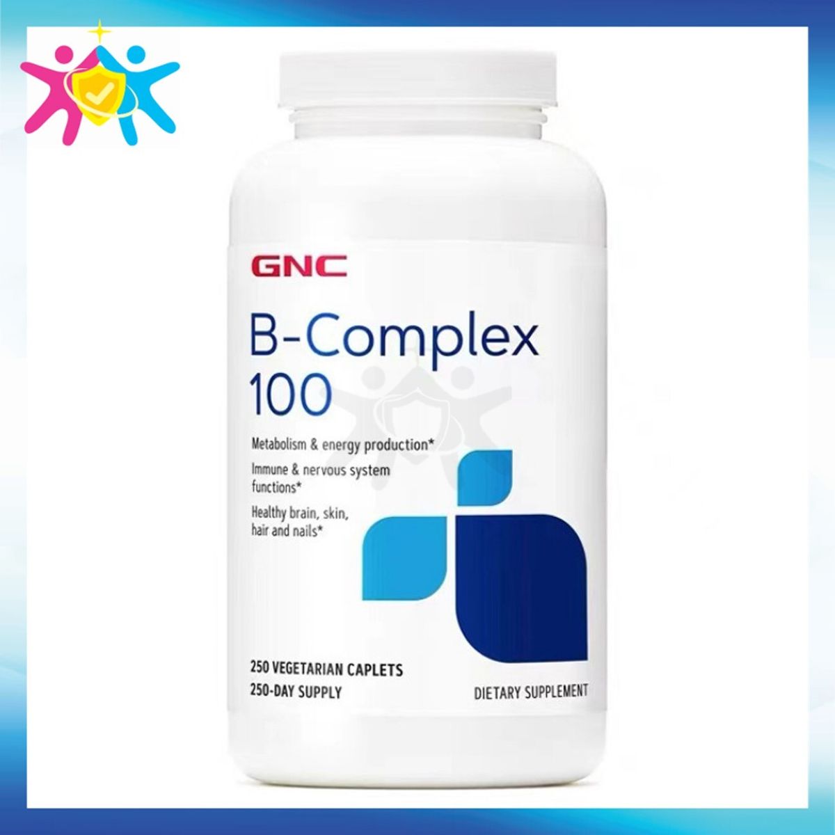 GNC | 維他命B雜 100 250粒[平行進口]此日期前最佳:2025年12月31日 | HKTVmall 香港最大網購平台