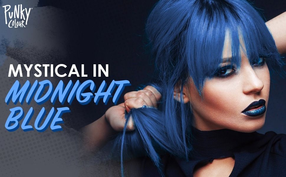 PUNKY COLOUR | 半永久護理染髮劑 100ml - 午夜藍 (Midnight Blue) (香港行貨) | HKTVmall ...