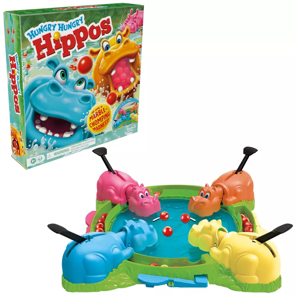 孩之寶 | Hungry Hungry Hippos Refresh | HKTVmall 香港最大網購平台