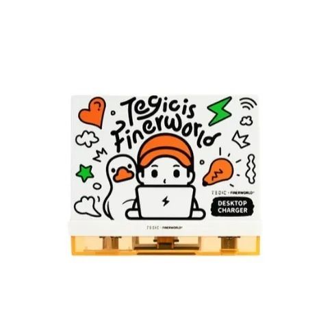 TEGIC | TEGIC x FINERWORLD QUICKBEE 130W 桌面電源插座 叉電器 Type C充電器 | 顏色 : 白色(A) | HKTVmall 香港最大網購平台