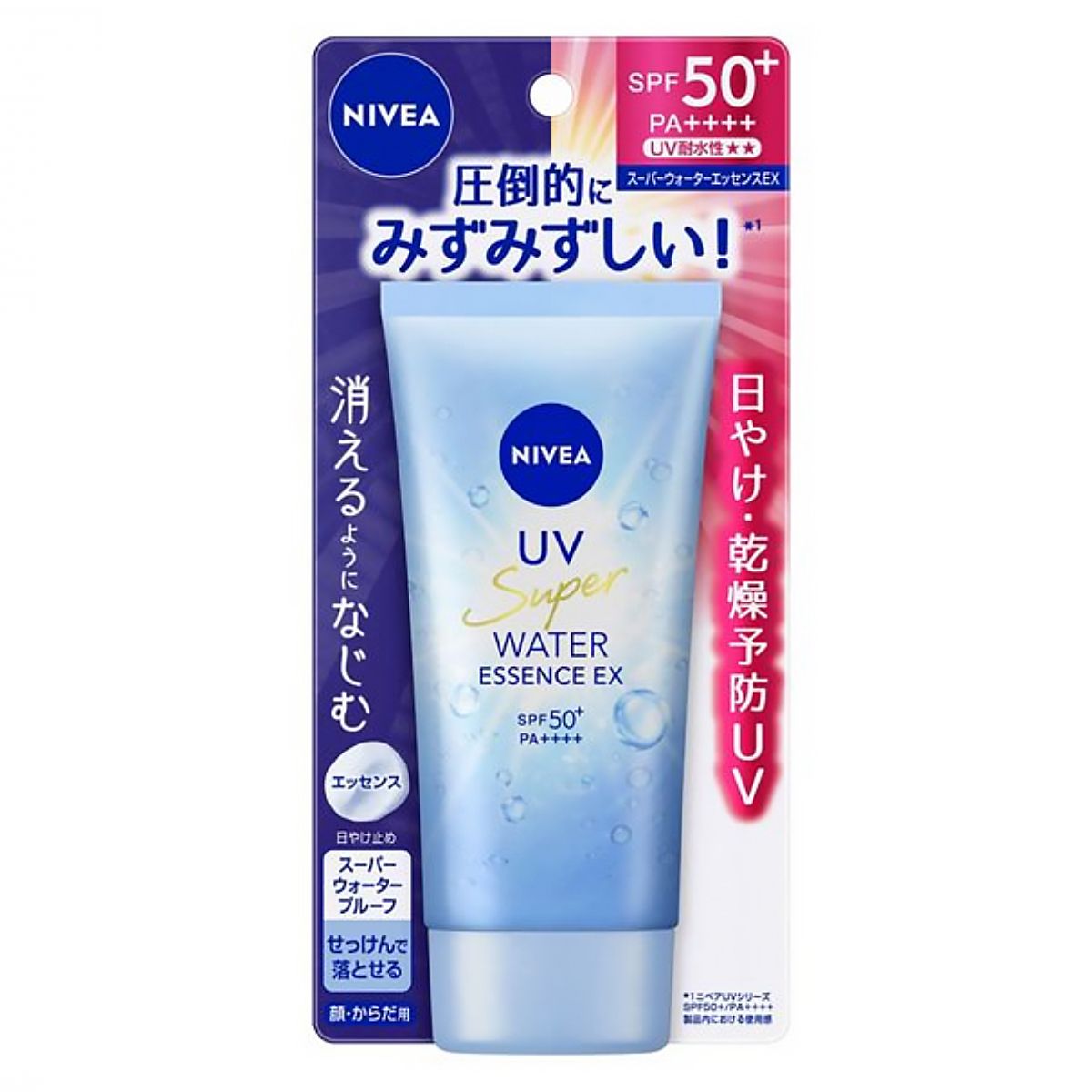 妮維雅 | 花王 UV水感防曬精華EX SPF50+ PA++++ 80g(平行進口貨) | HKTVmall 香港最大網購平台