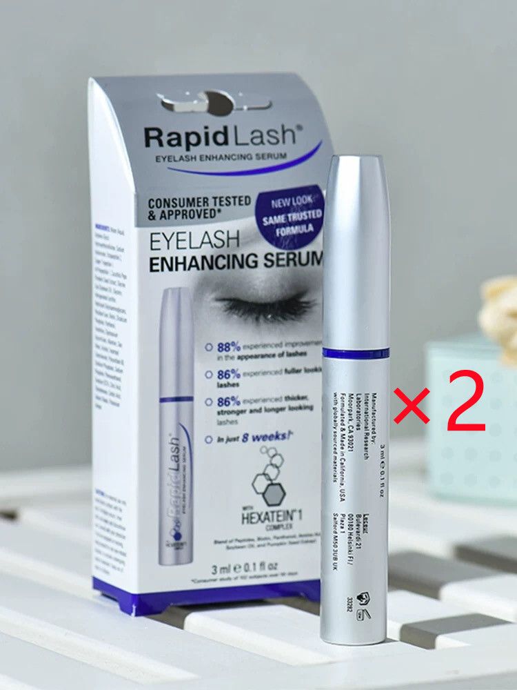 Rapid Lash | 睫毛生長精華 (含 Hexatein 1 成份) 3ml/0.1oz*2 - [平行進口]_HDS_RAP_001_A | HKTVmall 香港最大網購平台