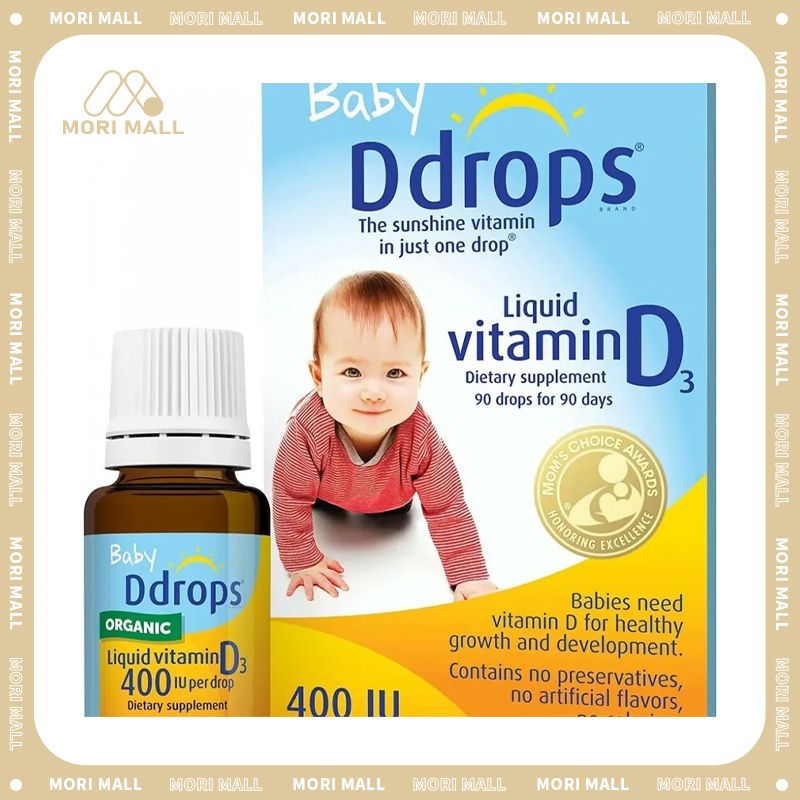 Baby Ddrops | 嬰兒維他命D3滴劑 2.5毫升Ddrops 嬰兒維生素 | HKTVmall 香港最大網購平台