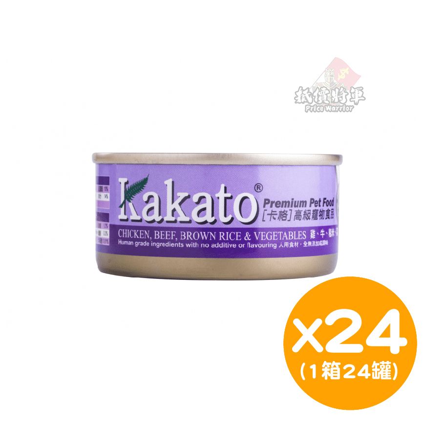 KAKATO | Kakato 貓罐頭 雞肉及牛肉及糙米及蔬菜 70g #貓糧 (濕) #Kakato #貓濕包 #Kakato 貓罐頭 | HKTVmall The Largest HK ...
