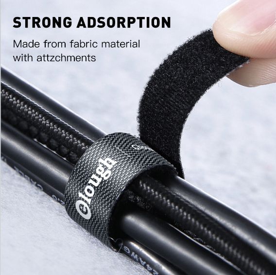 日本暢銷 | [5 meters long] Velcro for wire storage and reuse [Parallel ...