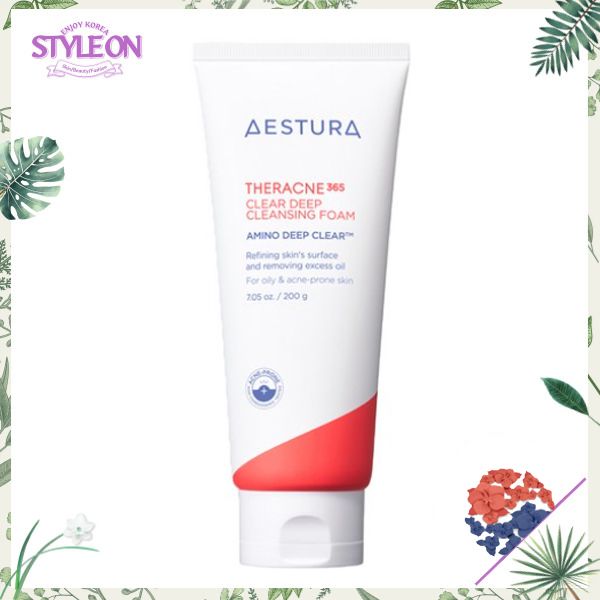 AESTURA | Terracne 365 透明深層潔面泡棉 200g [平行進口] (隨機包裝) | HKTVmall 香港最大網購平台