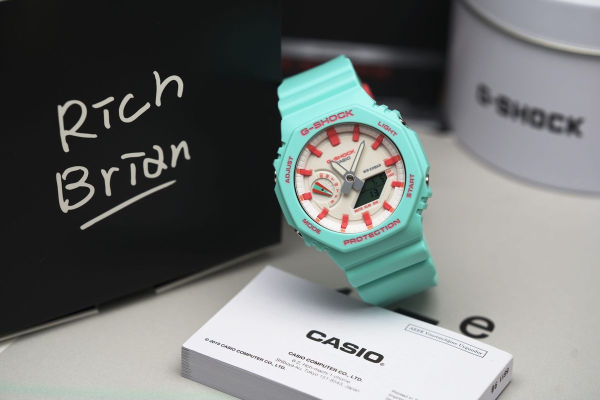 CASIO | CASIO G-SHOCK GA2100 GA2100RB GA-2100 GA-2100RB GA-2100RB-3 GA ...