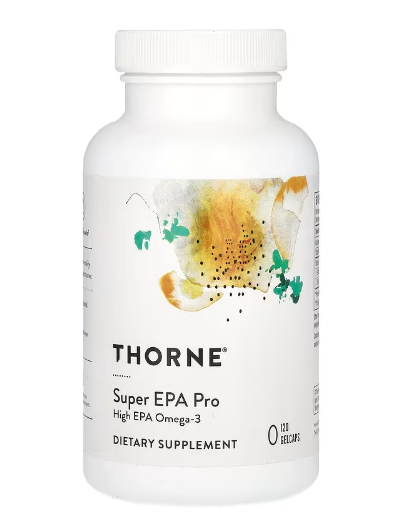 THORNE | 超級EPA高級，120粒軟膠囊Super EPA Pro, 120 Gelcaps Omega-3 優化血管彈性和血流提升 ...
