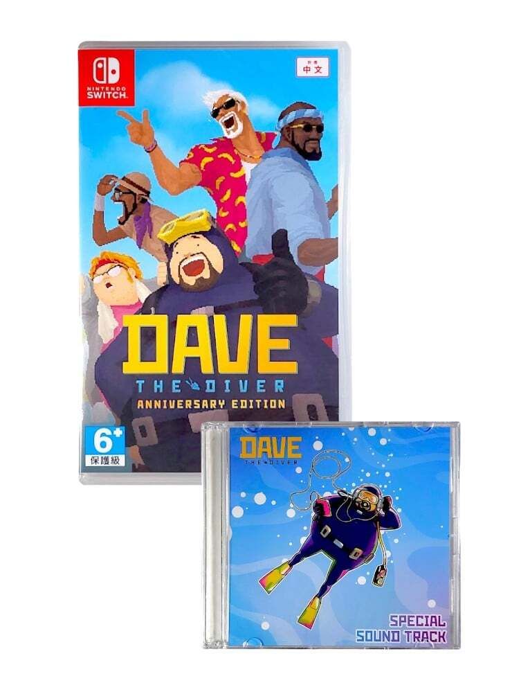 任天堂 | Switch Dave The Diver 潛水員戴夫︰ 週年紀念版連 Special Sound Track ...