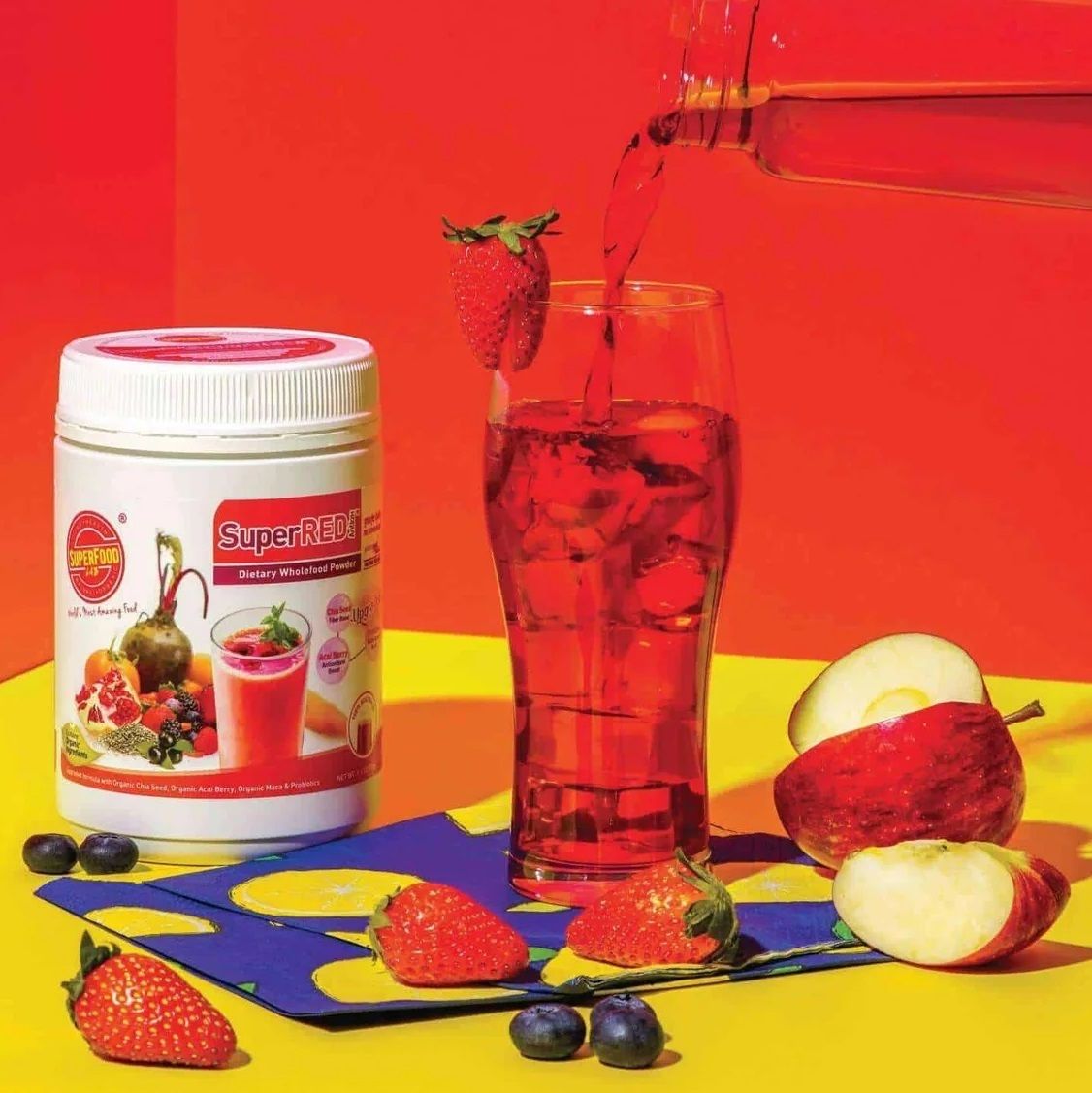 SuperFood Lab | Antiox 超級抗氧美肌紅粉 270g SuperRed Antiox [原裝行貨] (EXP. 2025.09.25) (4895183900829 ...