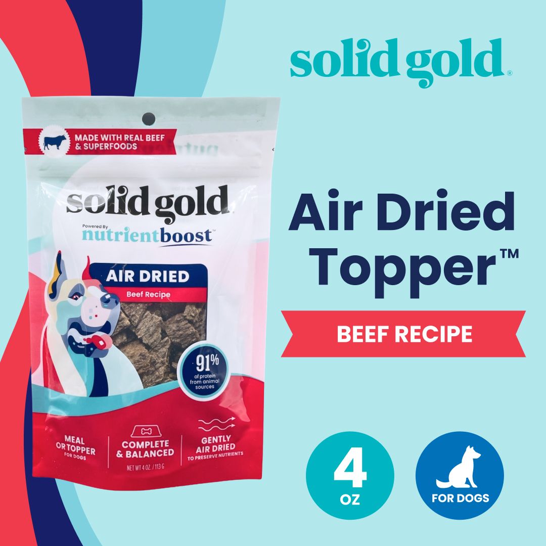 Solid Gold | 營養吸收、腸道健康 狗狗肉乾粒 牛肉配方 4oz (EXP:01 2026) | HKTVmall 香港最大網購平台