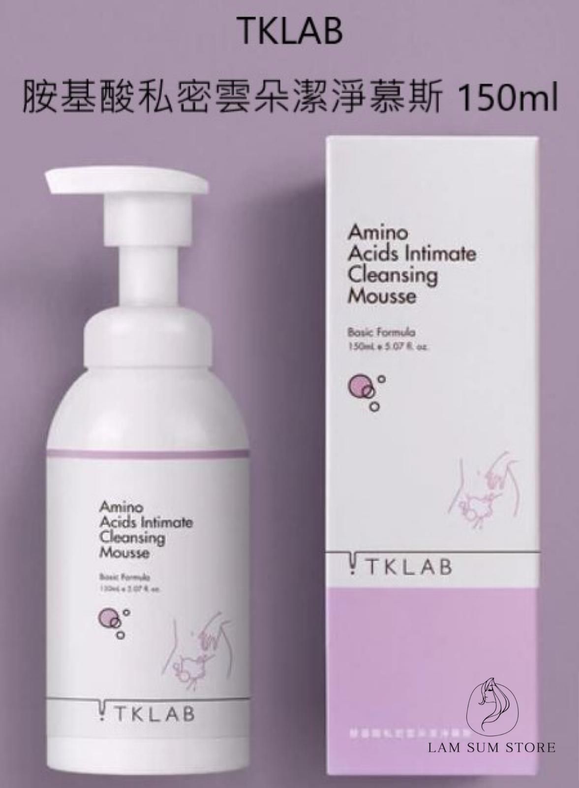 Tklab | TKLAB 胺基酸私密雲朵潔淨慕斯 150ml EXP:2026.08.03 [平行進口] | HKTVmall 香港最大網購平台
