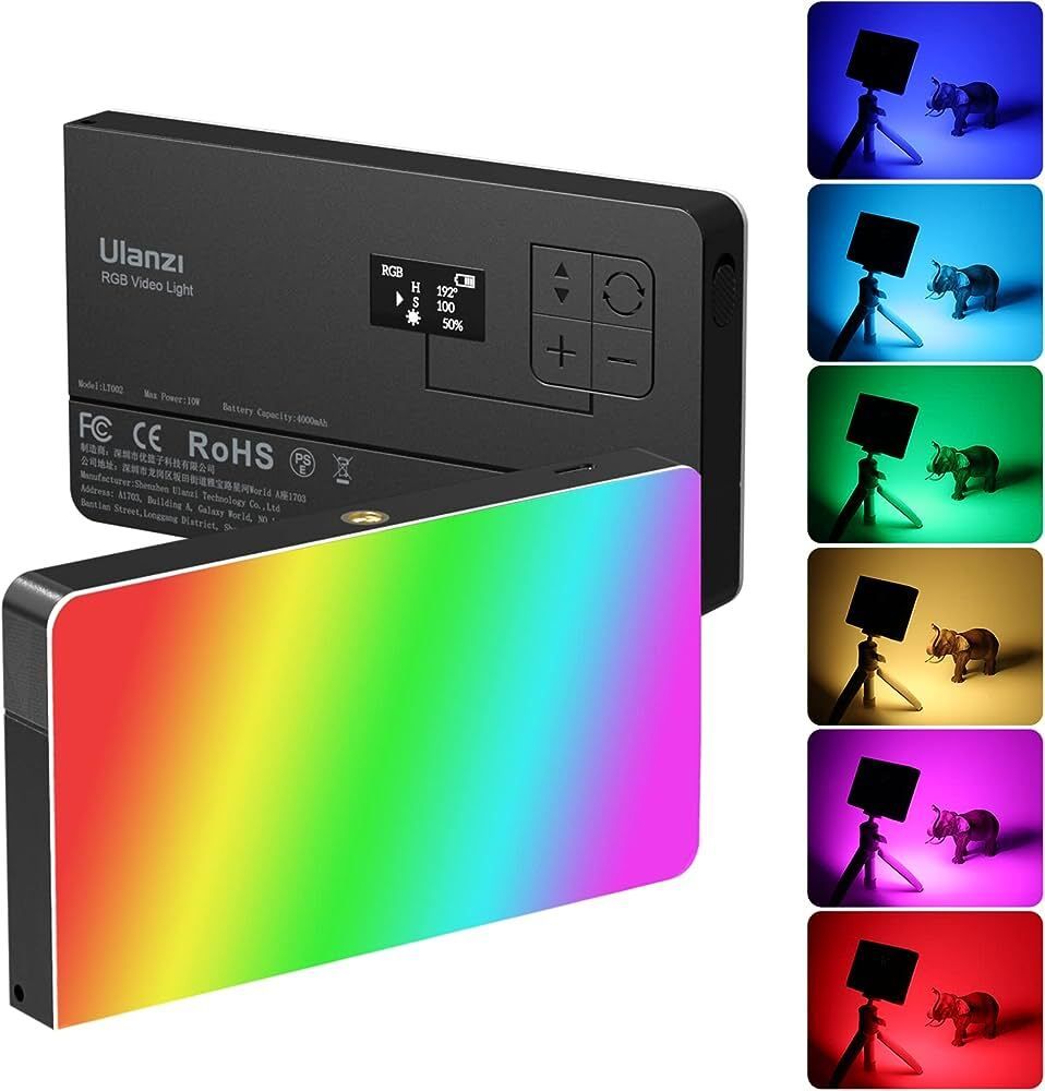 ULANZI | Ulanzi LT002 7 RGB LED Video Light | HKTVmall 香港最大網購平台
