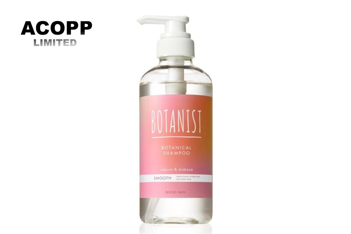BOTANIST | Smooth 植物性清爽柔順洗頭水 #櫻花&含羞草 460ml (平行進口) | HKTVmall 香港最大網購平台