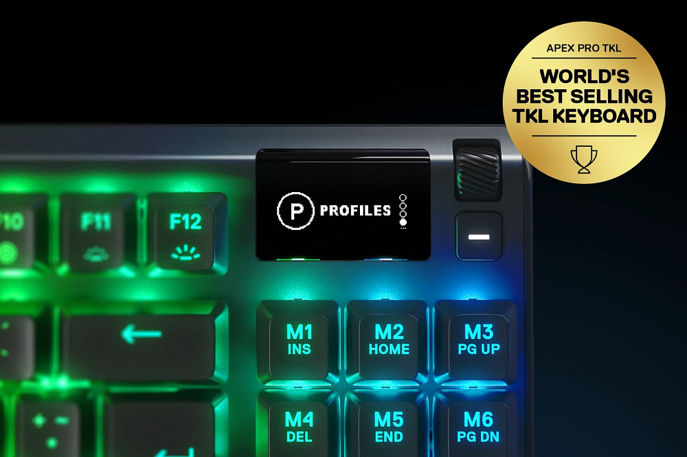 Steelseries | Apex Pro TKL OLED Display 旗艦鍵盤 (英式) | HKTVmall 香港最大網購平台