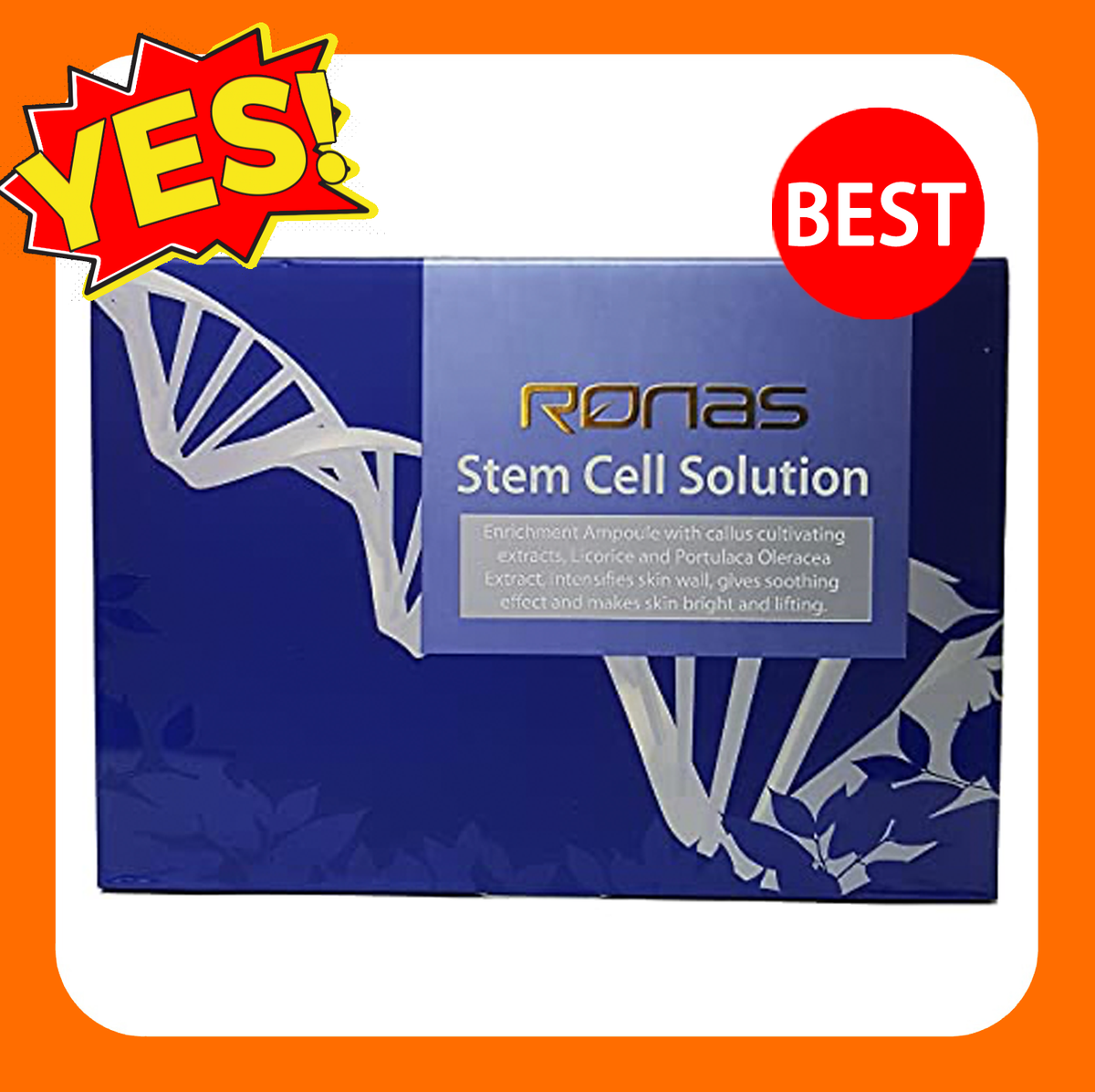 Ronas | 韓國幹細胞精華 5ml x 10ea【平行進口】Ronas Stem Cell Solution 8809008592706 | HKTVmall 香港最大網購平台