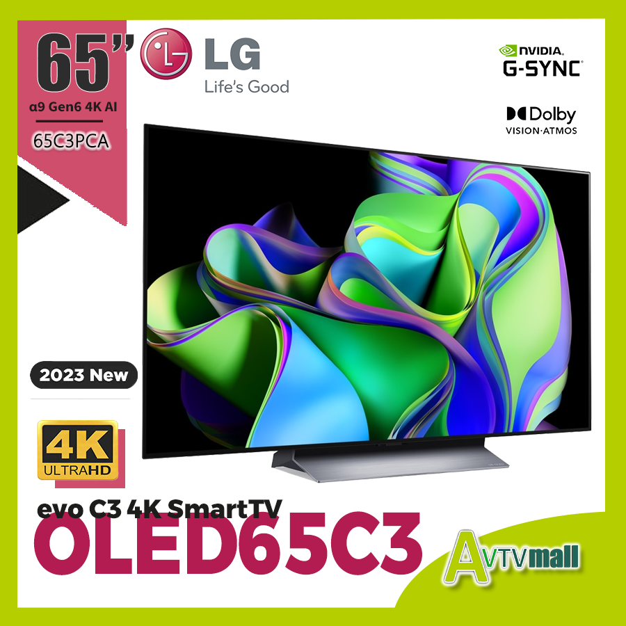LG | 65'' LG OLED evo C3 4K 智能電視 (送藍牙耳筒) OLED65C3PCA (2023) 65C3 | HKTVmall 香港最大網購平台