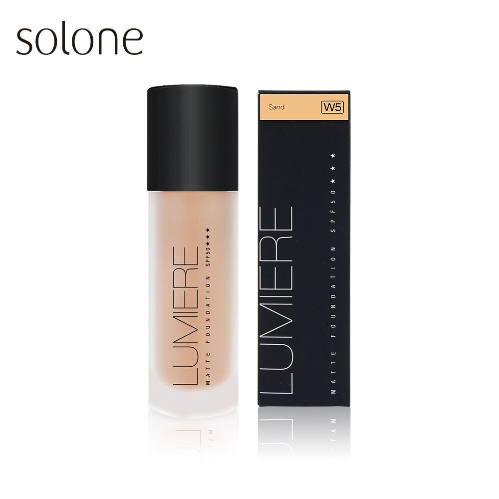 Solone | ~清貨價$69~ 絲光訂製輕粉底 SPF50-W5 流沙麥 (保限期2027年12月01日) | HKTVmall 香港最大網購平台