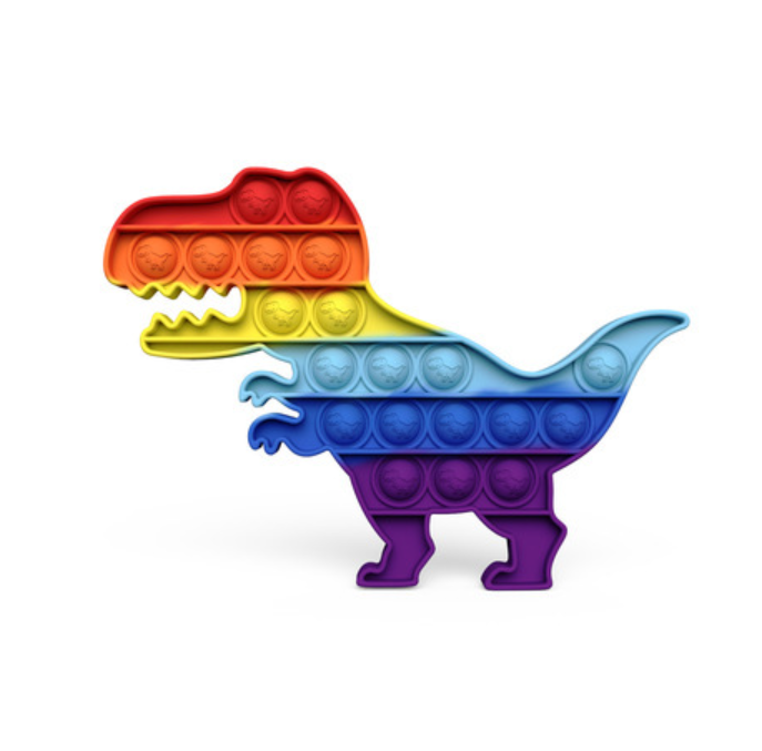 DDS | 擠壓式 兒童玩具 - （暴龍 - 彩虹色）#DDS | HKTVmall 香港最大網購平台