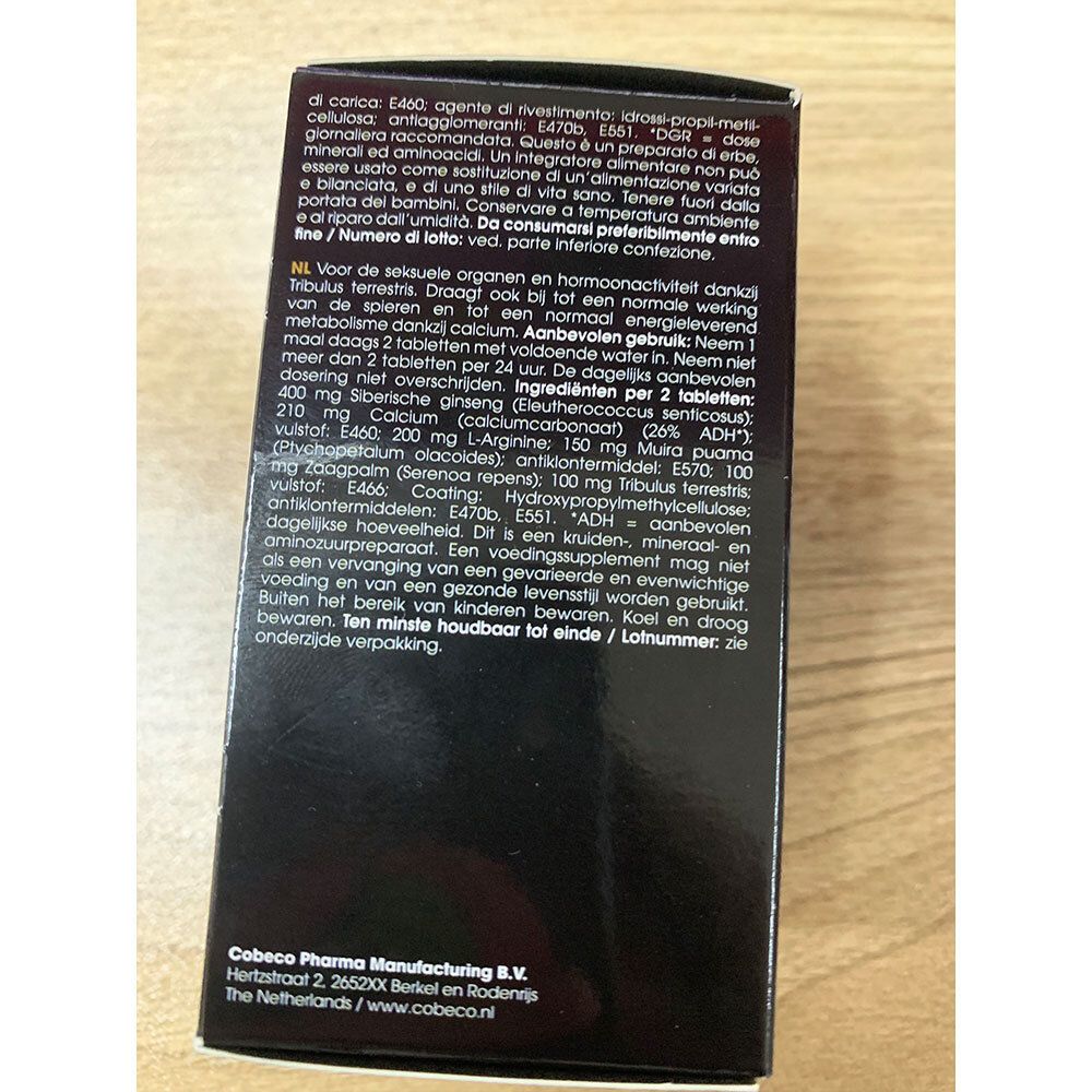 Cobeco Pharma | 荷蘭Cobeco BigBoy Golden XXL Tablets 男士增大丸（45粒）3盒裝 ...