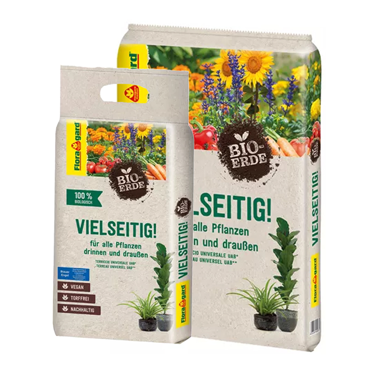 Floragard | Multipurpose and Flowering Organic Potting Soil 10L Made in ...