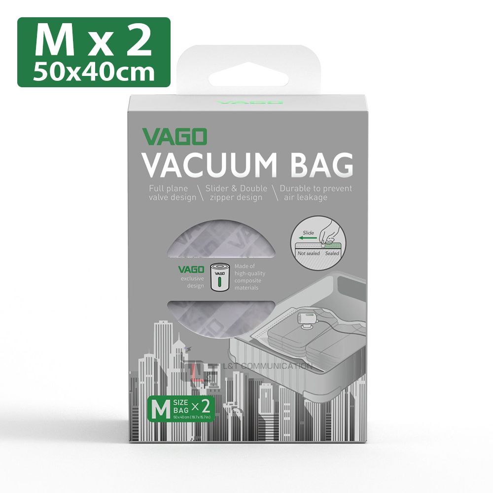 VAGO | 【2pcs/box】【M size】Storage Vacuum Bag (4713213540176) | HKTVmall ...