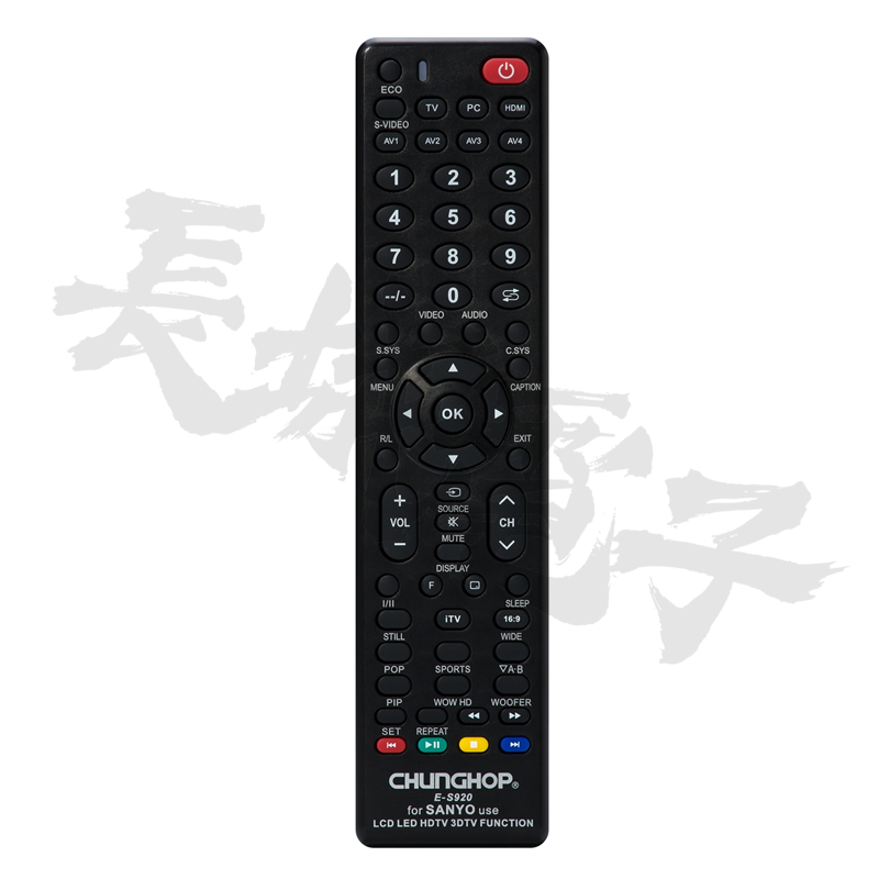 CHUNGHOP | Chunghop E-S920 TV remote control (for Sanyo TV) | HKTVmall ...
