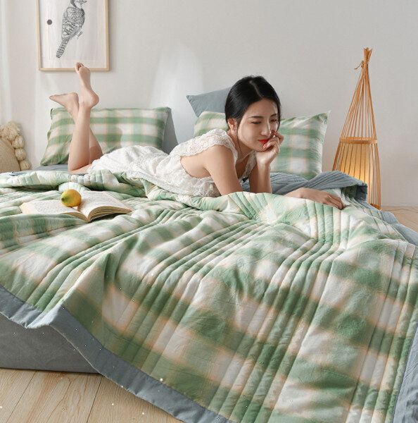 全城熱賣 | 小清新水洗夏涼被(暗香)【200x230cm】 | HKTVmall 香港最大網購平台