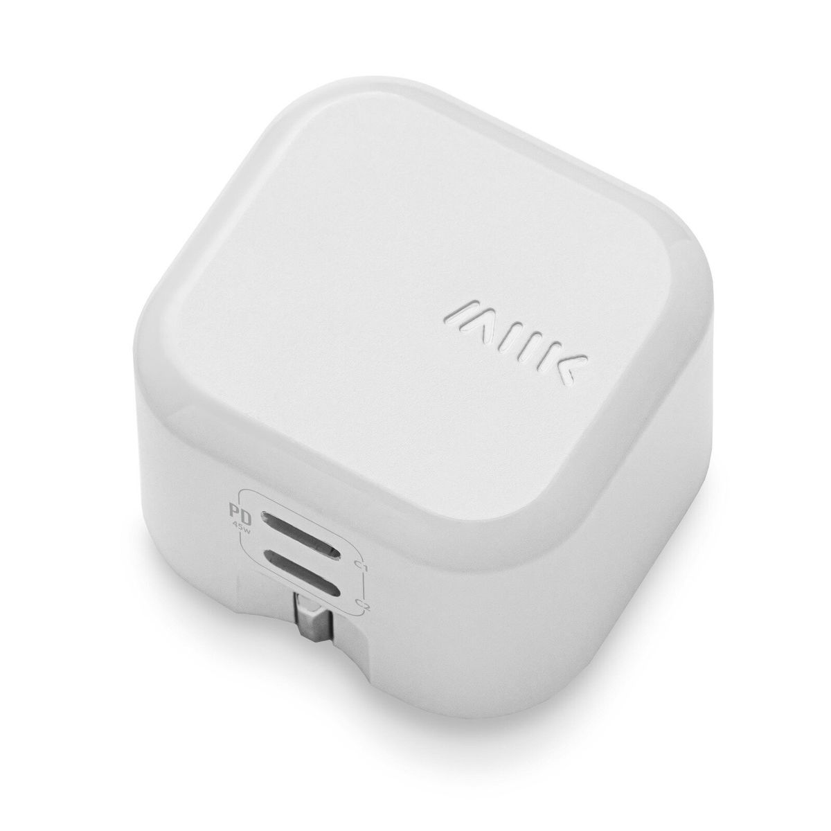 M2K | M2K GaN 45W Mini Charger Foldable - White | HKTVmall The Largest HK Shopping Platform