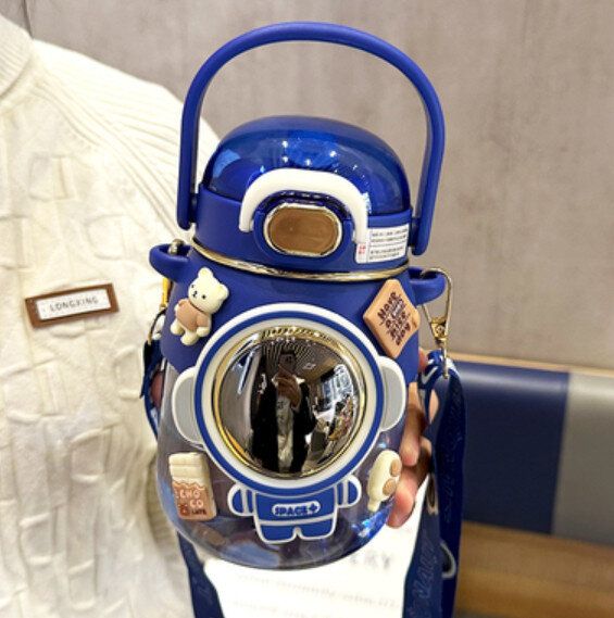 DDS | 宇航員小肚杯【藍色830ml+3D貼紙】#N240_004_003 | HKTVmall 香港最大網購平台