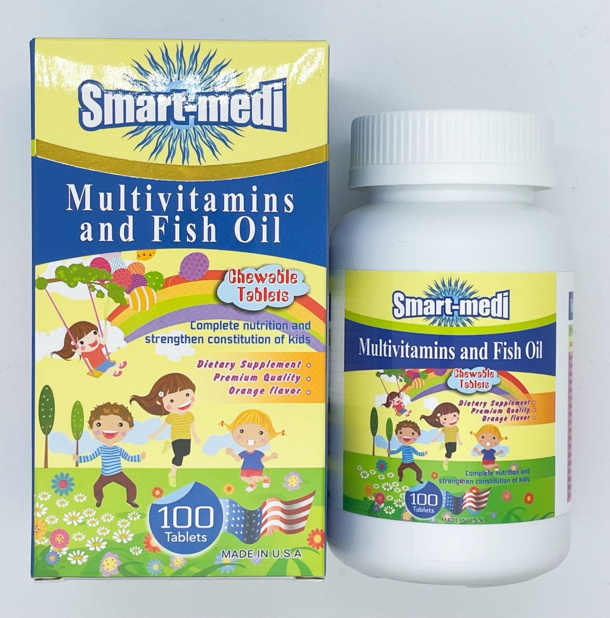 #N/A | SMART-MEDI MULTIVITAMINS AND FISH OIL (100TABLETS) | HKTVmall ...