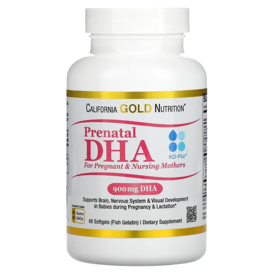 CALIFORNIA GOLD NUTRITION | 德國專利產前DHA 450毫克60粒 - 平行進口 EXP: 2025/08 ...