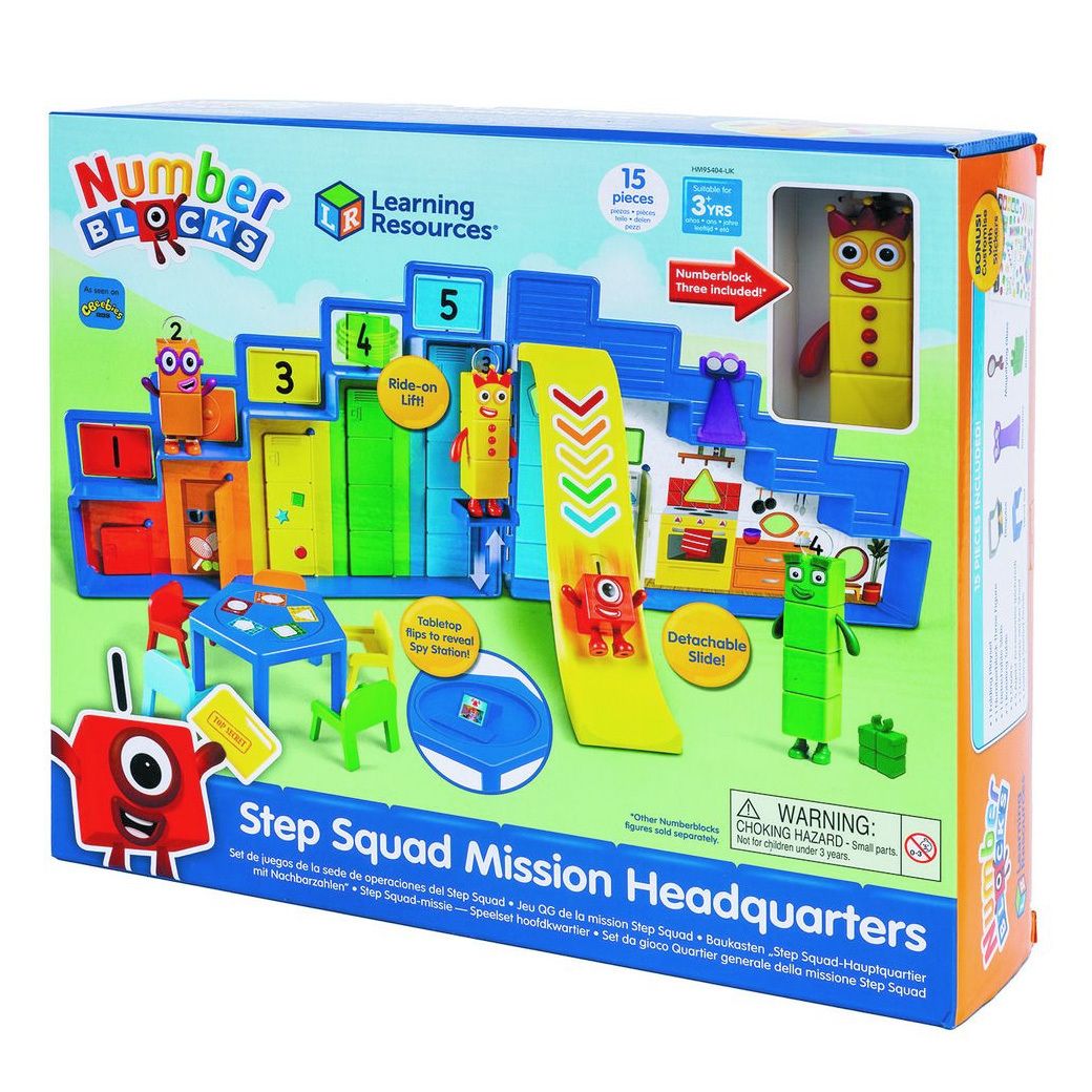 BBC | Numberblocks Step Squad Mission Headquarters (平行進口) | HKTVmall 香港 ...
