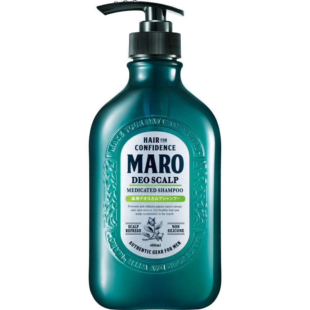 MARO | 男士用 藥用無矽配方除臭淨油防脫洗頭水 480ml -90807 (平行進口) | HKTVmall 香港最大網購平台