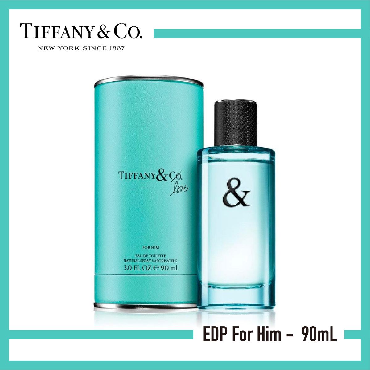 TIFFANY & Co. | Tiffany & Love 男士淡香水 EDT 90ml [3614227728783][平行進口 ...