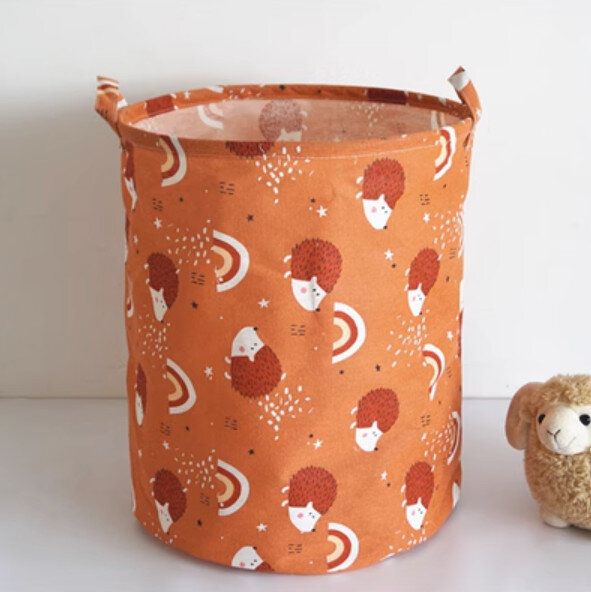 DDS | 可折疊防水收納筐髒衣籃【巧克力色刺猬】【規格：40*50cm】#N158_023_006 | HKTVmall 香港最大網購平台