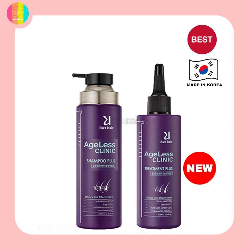 Korea | RUT HAIR Scalp Anti-Aging Ageless Clinic Plus Set (Shampoo ...