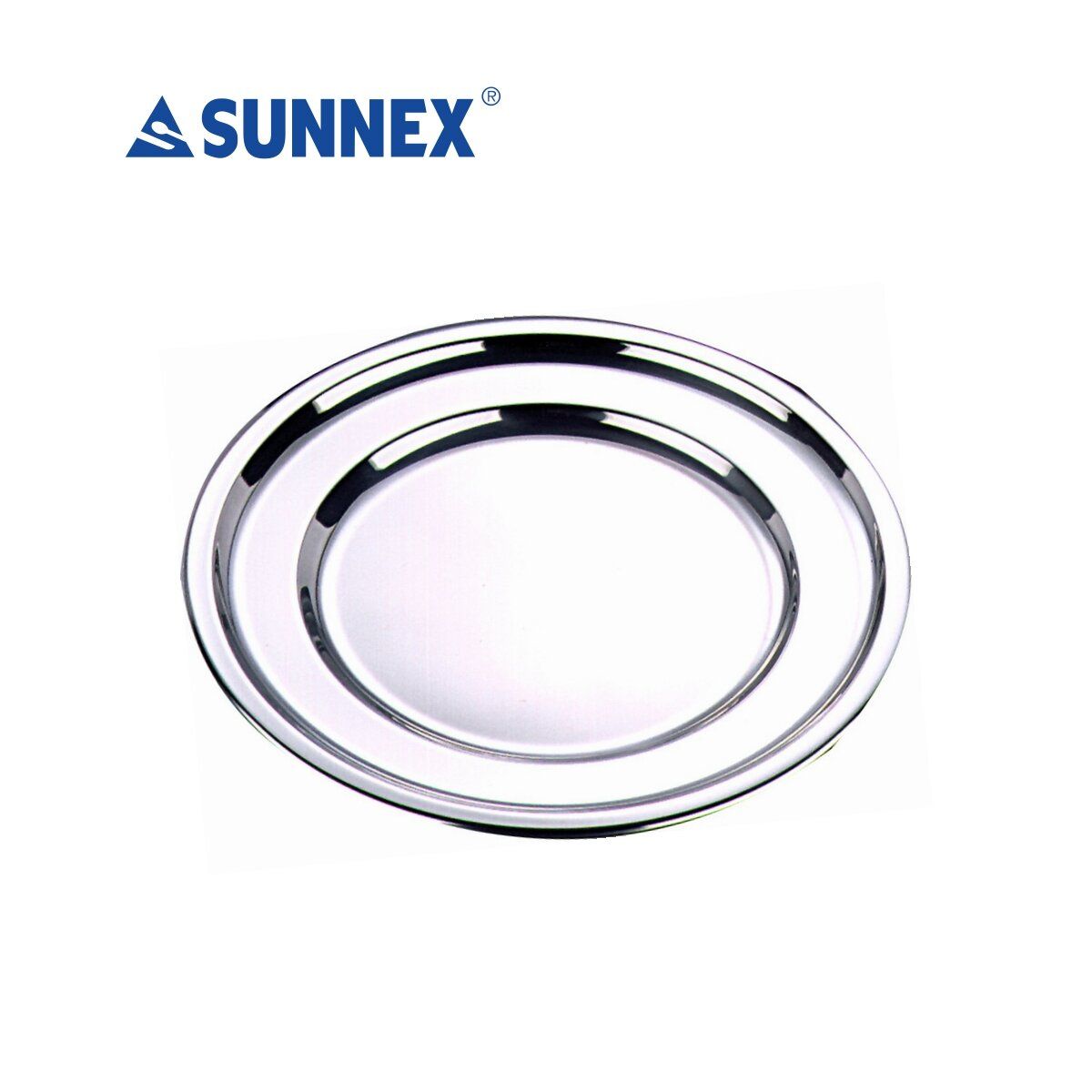 SUNNEX | 25cm Stainless Steel Serving Plate | HKTVmall The Largest HK ...