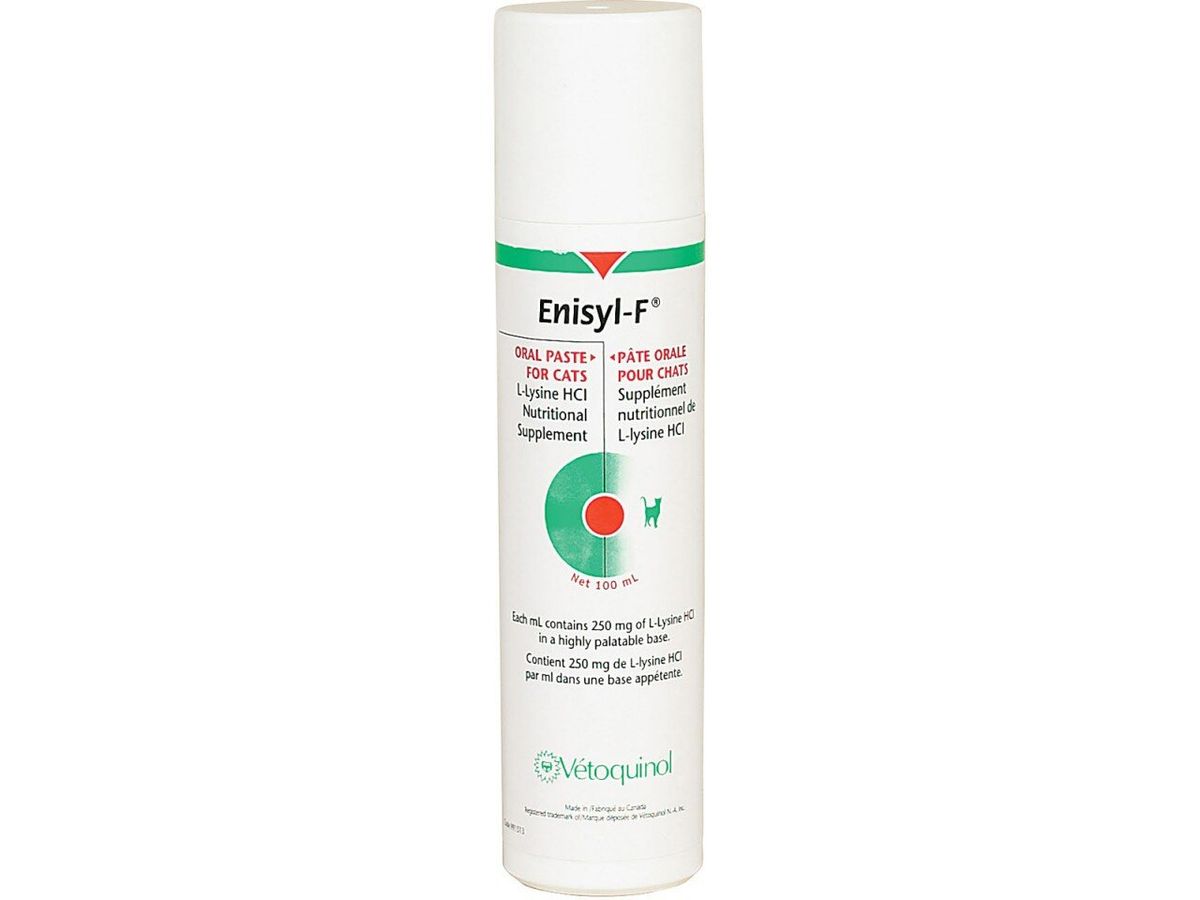 vetoquinol | 【歐版】Vetoquinol L-Lysine Enisyl-F 貓用離胺酸營養補充軟膏 100ml [平行進口 ...