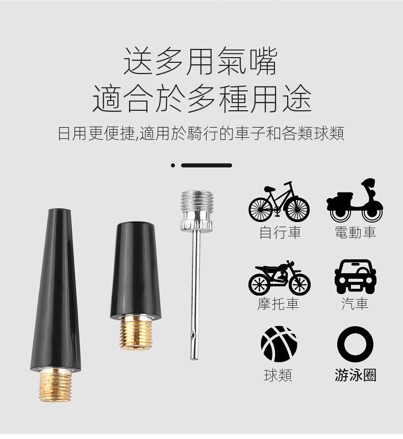 Bicycle pump, mountain bike mini pump, portable hand pump | HKTVmall ...