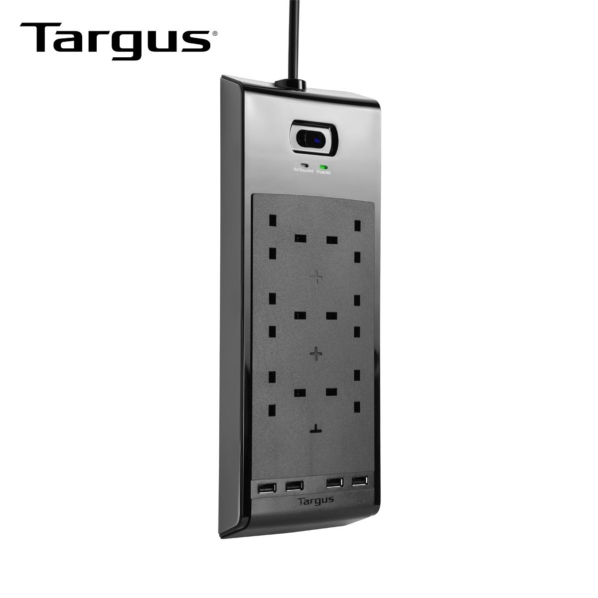 Targus | APS11 Smart Surge 6 w/4 USB Ports 6位防雷智能拖板 APS11AP｜充電插頭 ...