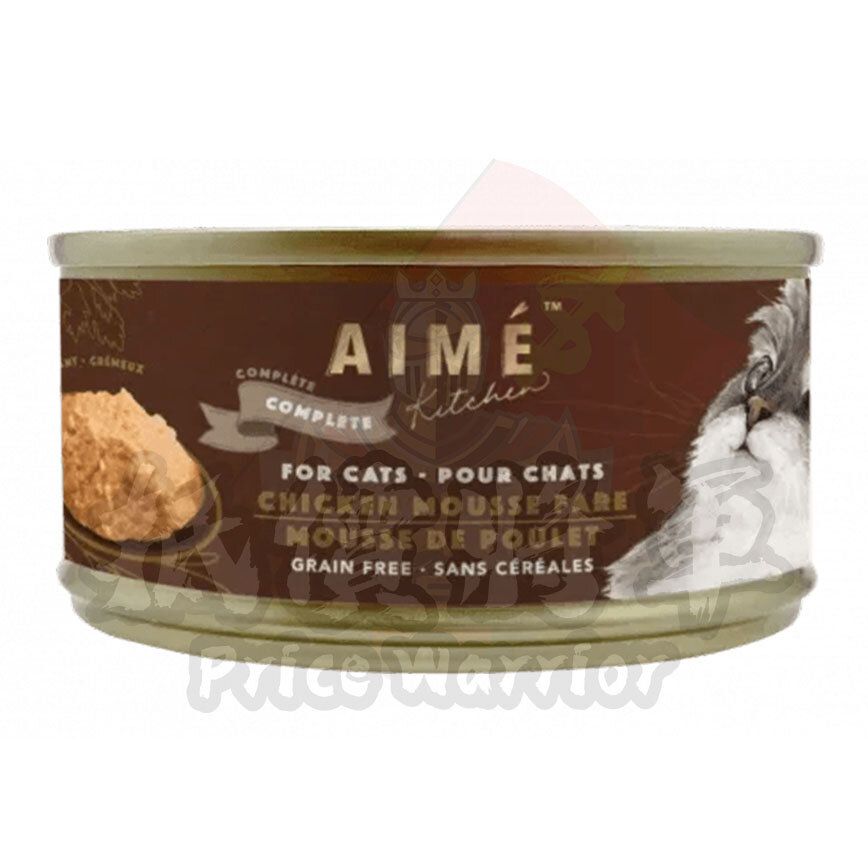 Aimé Kitchen | Aime Kitchen 貓罐頭 無穀物殿堂主食 幼滑雞肉慕絲 75G #貓糧 (濕) #Aime ...