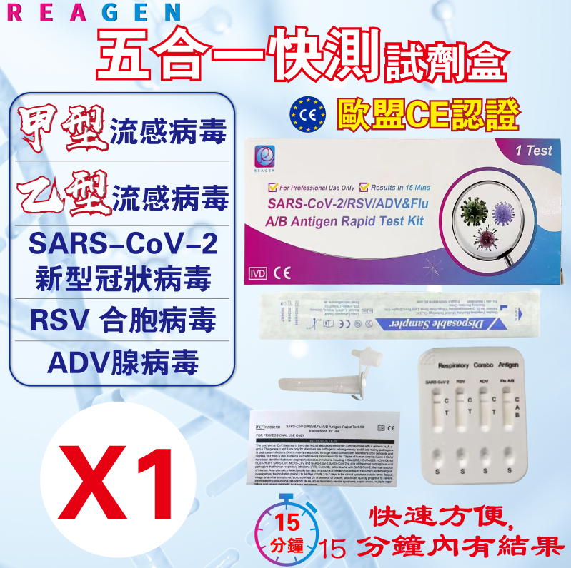 Reagen | Novel coronavirus/influenza A/B /RSV syncytial /ADV adenovirus ...