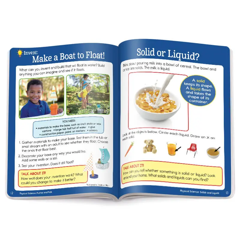 Highlights Press | Preschool Hands-On STEAM Learning Fun Workbook ...