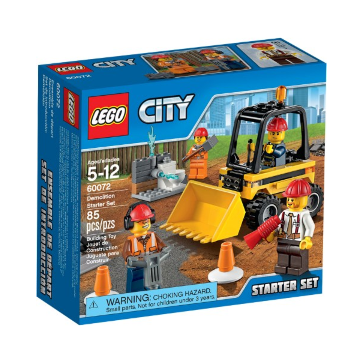 樂高 City | LEGO Demolition Starter Set 拆除入門套組 60072 | HKTVmall 香港最大網購平台