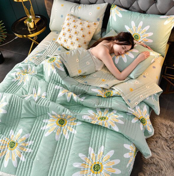 全城熱賣 | 小清新水洗夏涼被(落花)【200x230cm】 | HKTVmall 香港最大網購平台