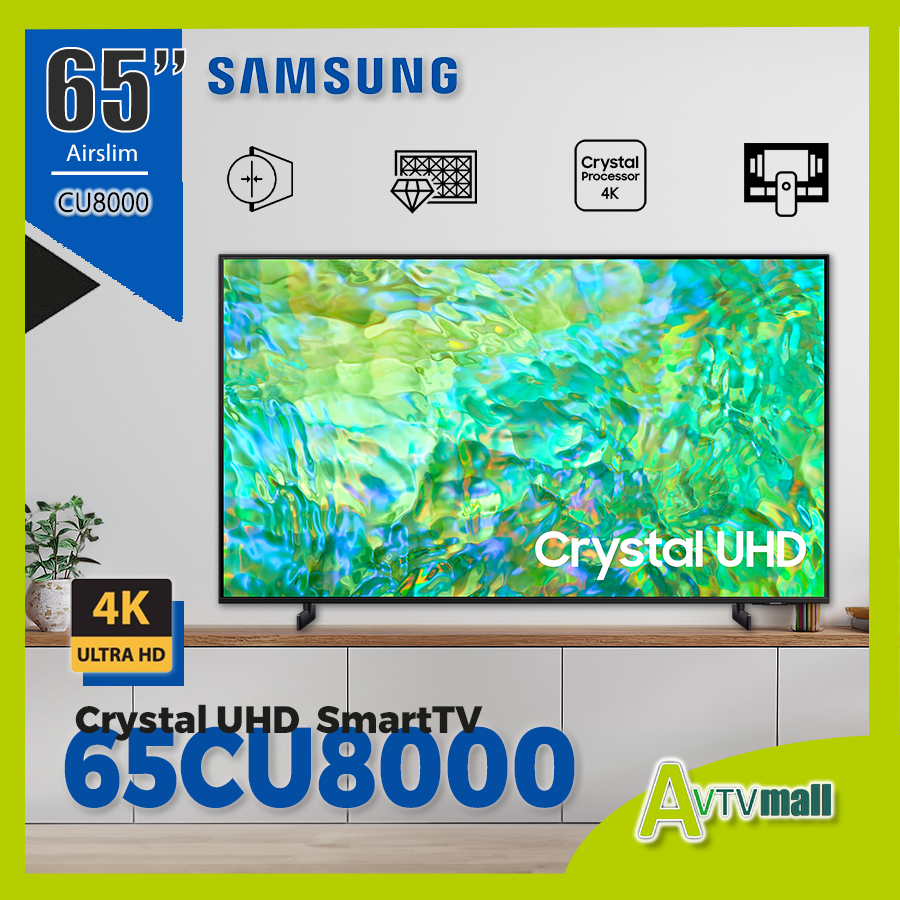 Samsung | Samsung 三星 65 (送掛牆架及安裝+藍牙耳筒) Crystal UHD CU8000 ...