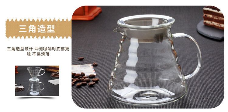 日本熱銷 | Glass Coffee Pour Over Coffee Server Coffee Pot - 360ML | Plan : B | HKTVmall The Largest ...
